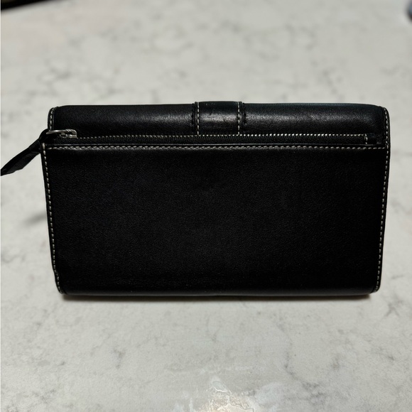 Coach | Bags | Coach Wallet And Checkbook In Signature Leather | Poshmark